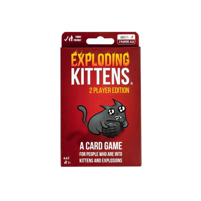 Exploding Kittens: 2-Player Version – Lautapelikauppa.com